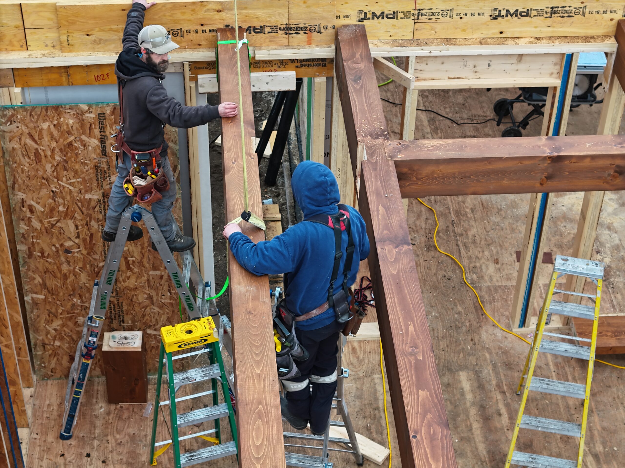 Uncommon Crafting: Timber Framing the Isles Custom Home